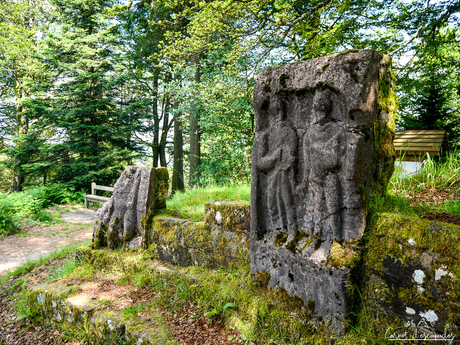 Wanderung zum Donon, dem heiligen Berg des Elsass